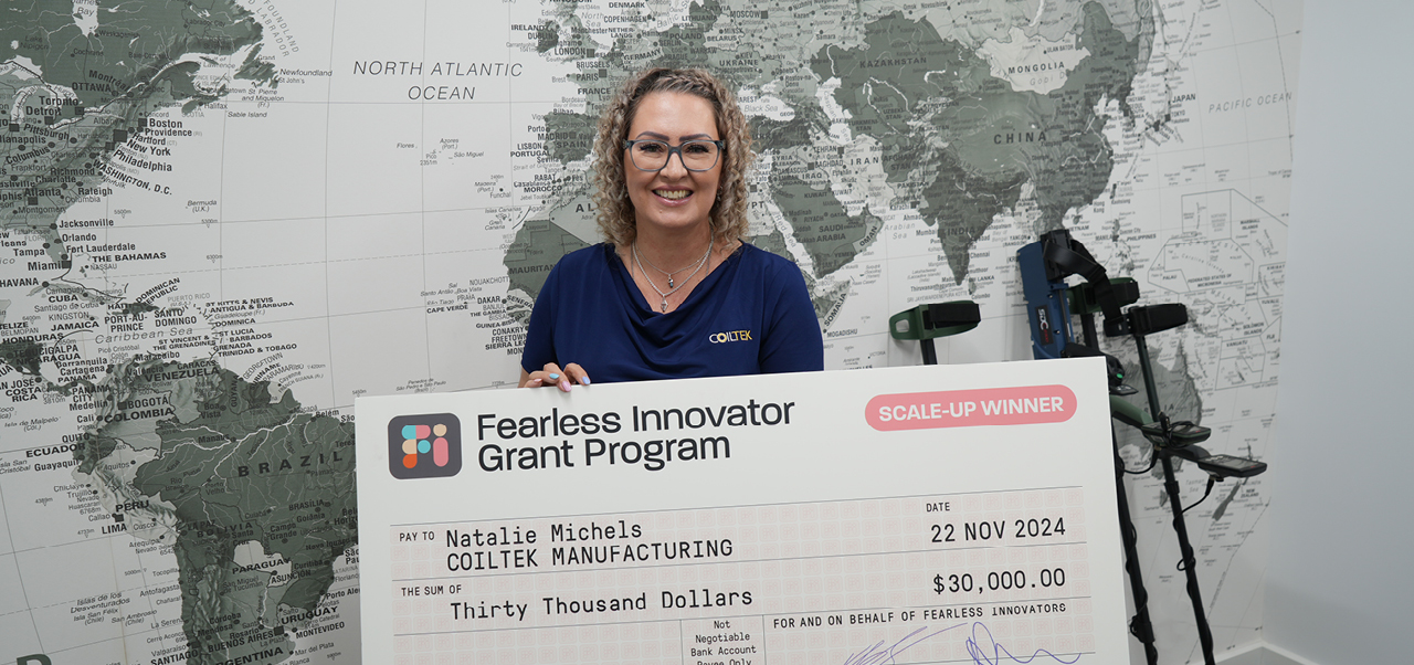 Congratulations Natalie Michels and the whole team at Coiltek ...