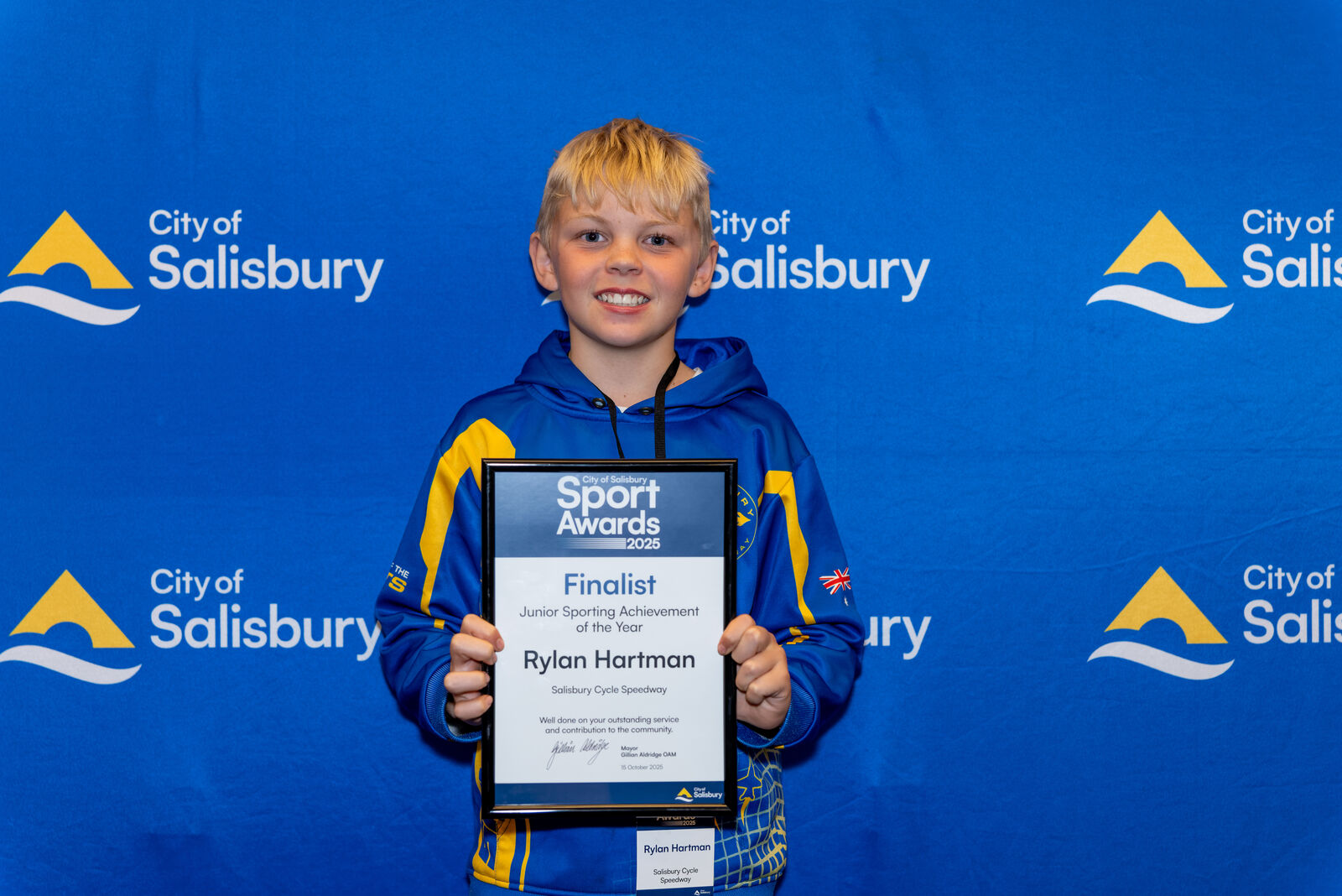Sport Awards 2025 • City of Salisbury